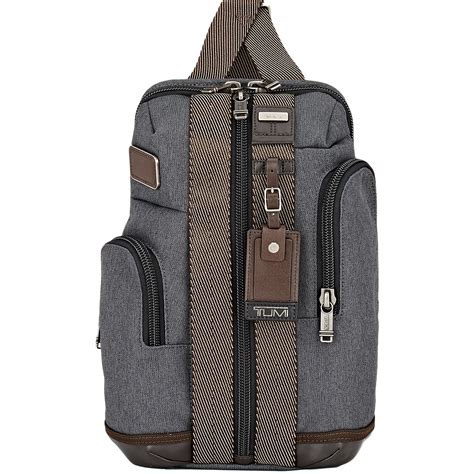 Tumi Alpha Bravo Monterey Sling Bag In Gray For Men Lyst