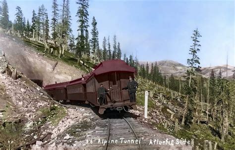 1890 Dspandp Alpine Tunnel East Portal 1890 Riding The Dlandg … Flickr