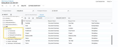Update Existing Bill Community