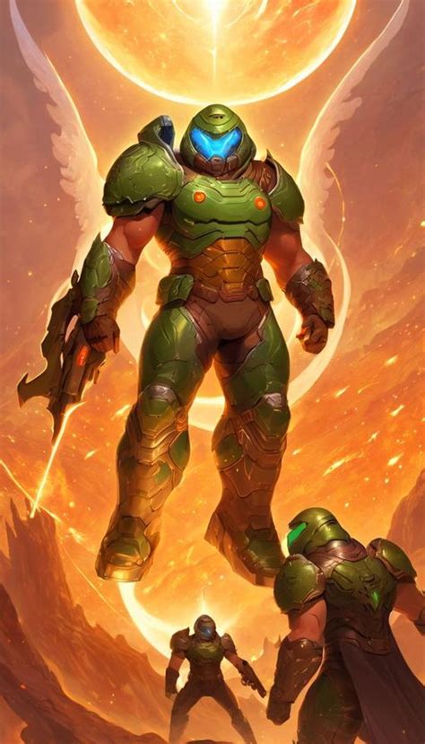 Doomguy Doom Marine Slayer [doom] Lora Xl Aieasypic