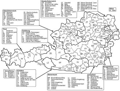 Austria District Codelist