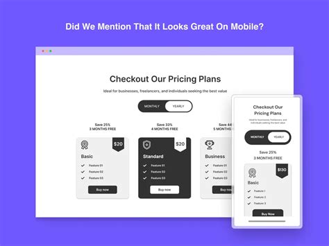 Pricing Plans Templates