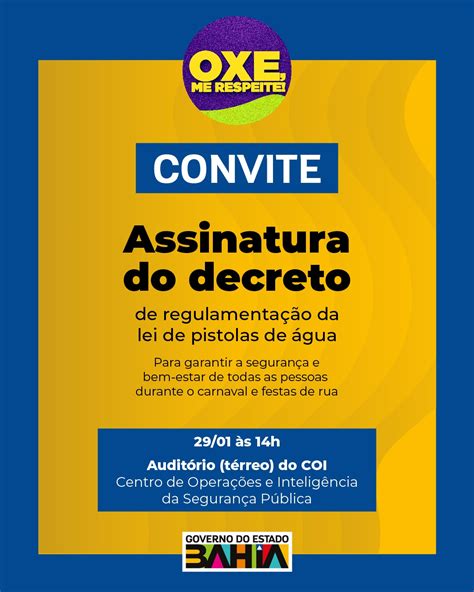 Governo Do Estado Da Bahia Regulamenta Lei Que Proíbe O Uso De