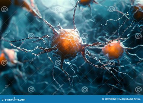 A Neuron The Basic Unit Of The Nervous System Is Shown With Its