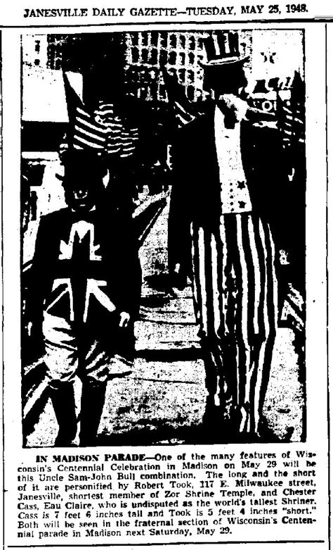 Chester Cass The Tallest Shriner