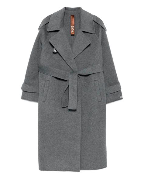 Abrigo Cashmere Antracita Jj209 Glox Suma S Moda