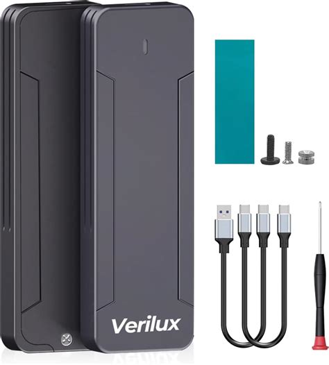 M NVMe SSD Enclosure USB C External NVMe SSD Enclosure Gbps M NVMe To USB Adapter USB