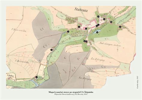 HistorickÁ Mapa Obývák Vesnice