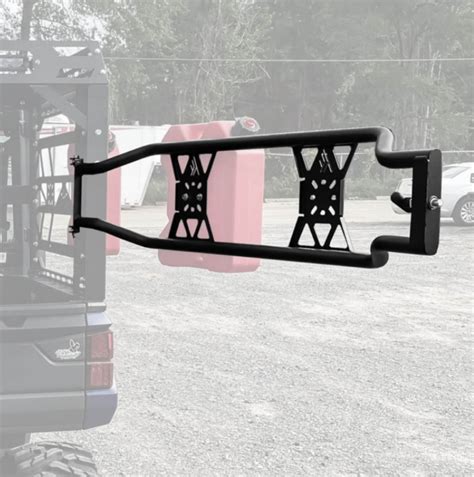 Rear Tailgate For Thumper Fab Ranger Ultimate Bed Rack Black