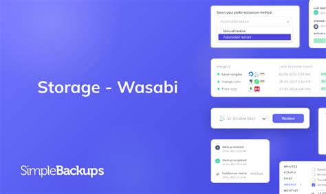 Store Your Backups On Your Wasabi Storage