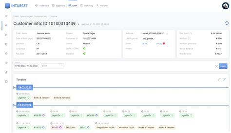Crm For Igaming Intarget