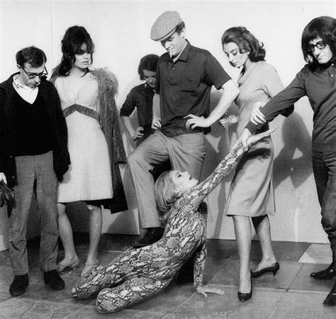 The Cast Of Whats New Pussycat L To R Woody Allen Paula Prentiss