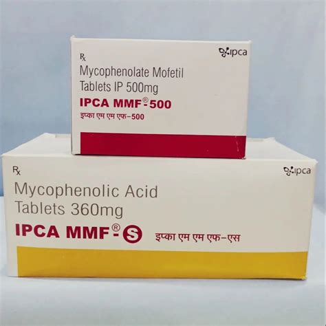 Ipca Mmf 500 Tablet At ₹ 800stripe Immunosuppressive Drugs In Nagpur