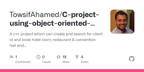 GitHub TowsifAhamed C Project Using Object Oriented Programming For Booking Hotel Room