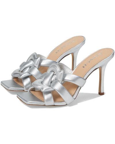 Metallic COACH Heels For Women Lyst