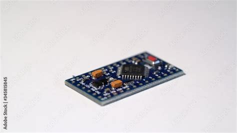 Microcontroller For Prototype Electronic Engineering Arduino Nano Stock ビデオ Adobe Stock