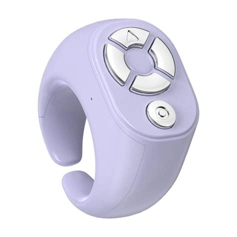 Blutooth Remote Scrolling Finger Multifunction Camera Shutter Controller Button Selfie Selfie
