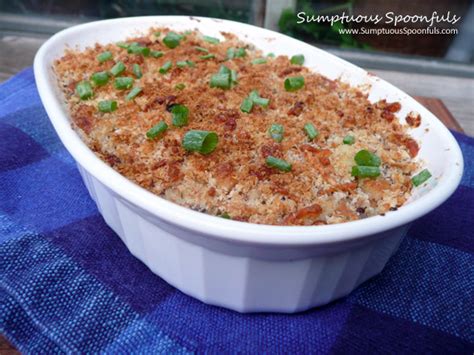 Purple Hashbrown Mushroom Casserole Au Gratin Sumptuous Spoonfuls
