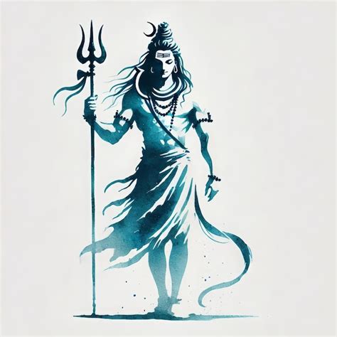 Maha Shivratri Divine Day Of Lord Shiva Lord Shiva With Trishul Damru