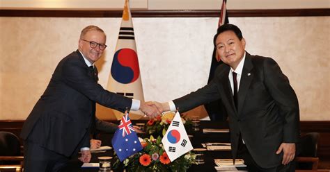 尹 대통령 한국·호주 관계 더 발전 위해 긴밀한 협력 희망