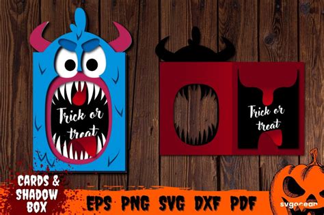 Vampire Pop Up Card Template Pop Up Cut Files By Svgocean