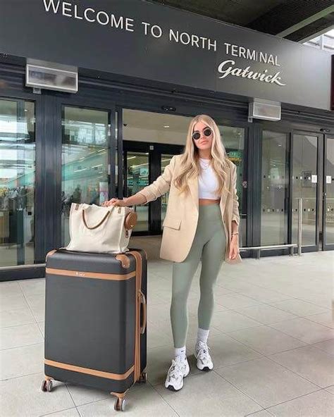 Los 10 Outfits Para Aeropuerto Más Aesthetic Ropa De Aeropuerto