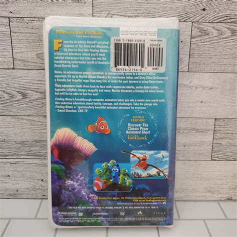 Finding Nemo Vhs 2003 For Sale Online Ebay
