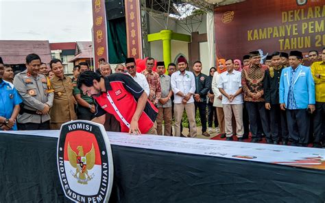 Puluhan Parpol Di Aceh Deklarasi Kampanye Pemilu Damai 2024
