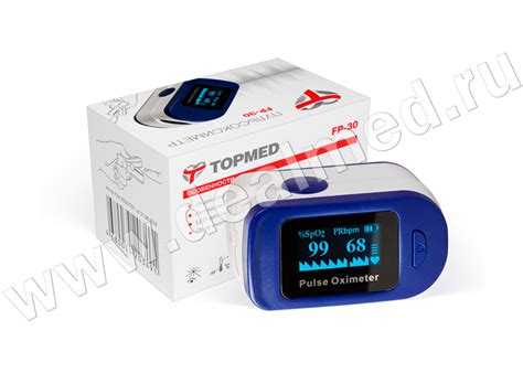 Пульсоксиметр FP-30, Topmed, Китай › купить, цена в Москве, оптом и в ...