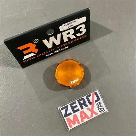 Jual Tutup Tabung Minyak Rem Kecil Cnc Aluminium Wr3 Original Gold
