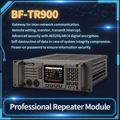 belfone bf tr900 repeater multi level command and control for radio