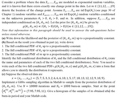 Solved The Question Is Related To Bayesian Statistics With Chegg