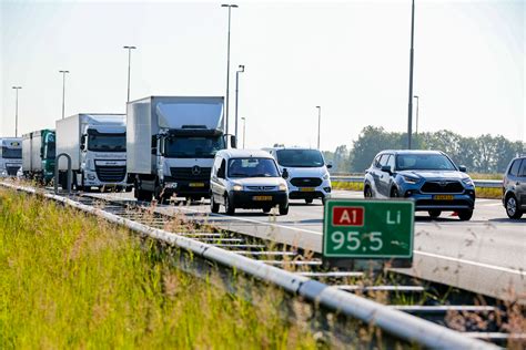 Lange File Op De A1 Na Ongeval Bij Wilp