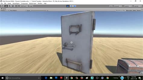 Unity 5 Tutorial Tuesdays Doors Drawers And Treasure Chests Part 1