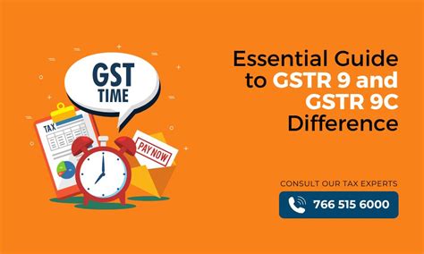 Essential Guide To GSTR 9 And GSTR 9c Difference