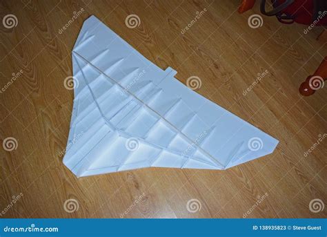 A Depron Foam Model Aircraft Stock Image - Image of delta, wings: 138935823