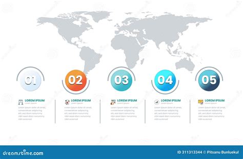 World Map Vector Infographic A Global Perspective For Dynamic