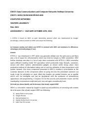 Cse Data Communications And Computer Networks Yeditepe University Docx Cse