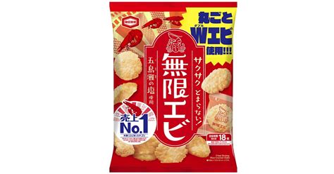 83g 無限エビ 亀田製菓株式会社