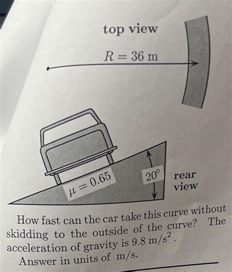 Solved Points A Highway Curves To The Left With Chegg