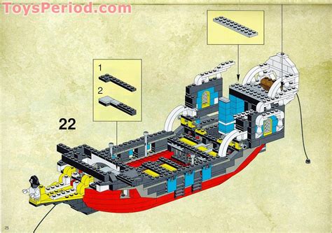 LEGO Red Beard Runner Instructions And Parts List
