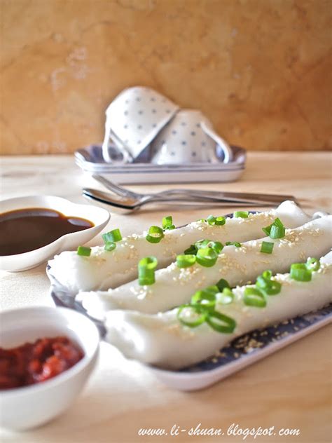 Helena s Kitchen 簡易豬腸粉 Simple Chee Cheong Fun