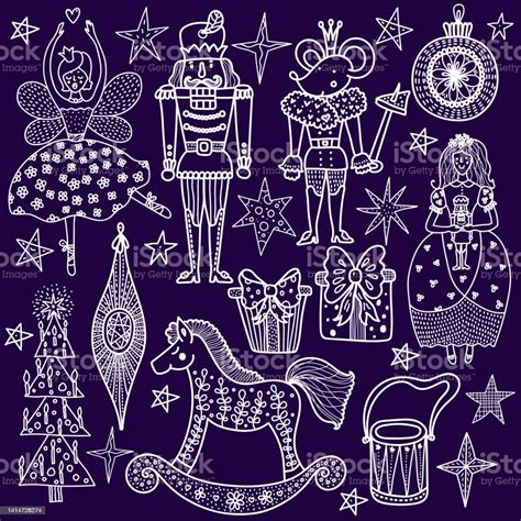 Nutcracker Set Stock Illustration Download Image Now Adult