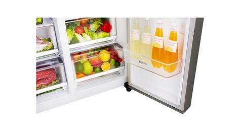 Lg Gsl360icev F Energy Rated Large Capacity Refrigerator With Plumbed