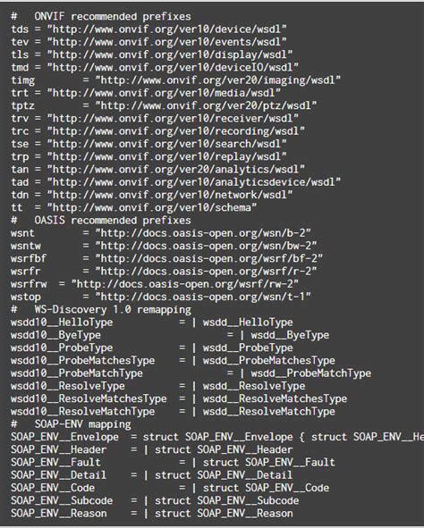 Use GSoap To Build ONVIF Client Code Framework Programmer Sought