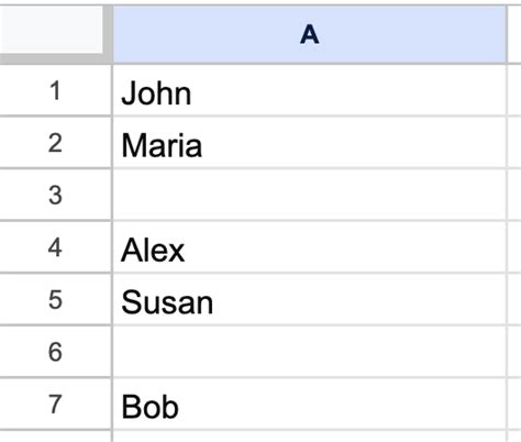 How To Use COUNTA In Google Sheets