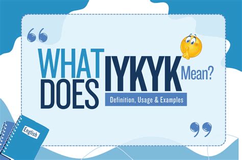What Does Iykyk Mean Definition Usage And Examples