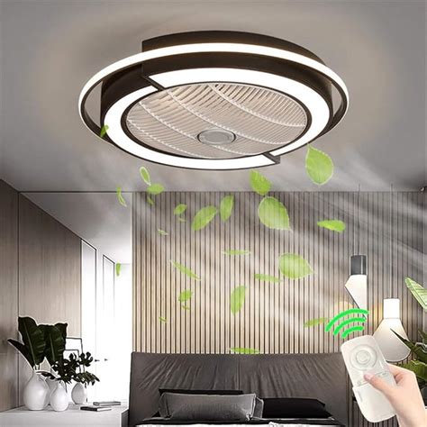 Unsichtbares Fan Deckenventilator Mit Fernbedienung Led Licht