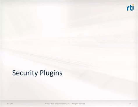 Omg Dds Security 4th Revised Submission Ppt