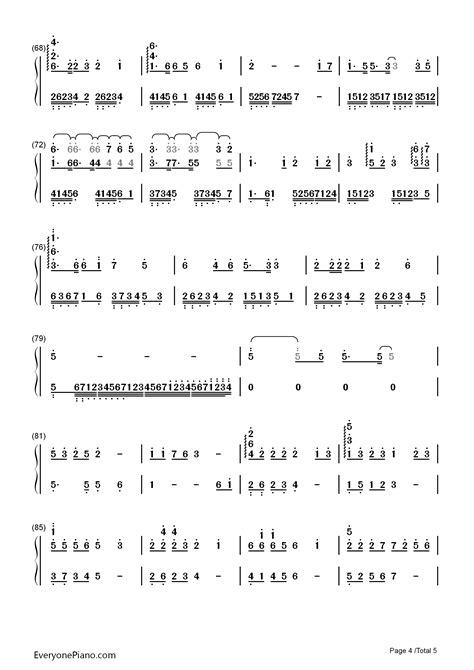 耶和华是爱 基督教歌曲双手简谱预览 EOP在线乐谱架